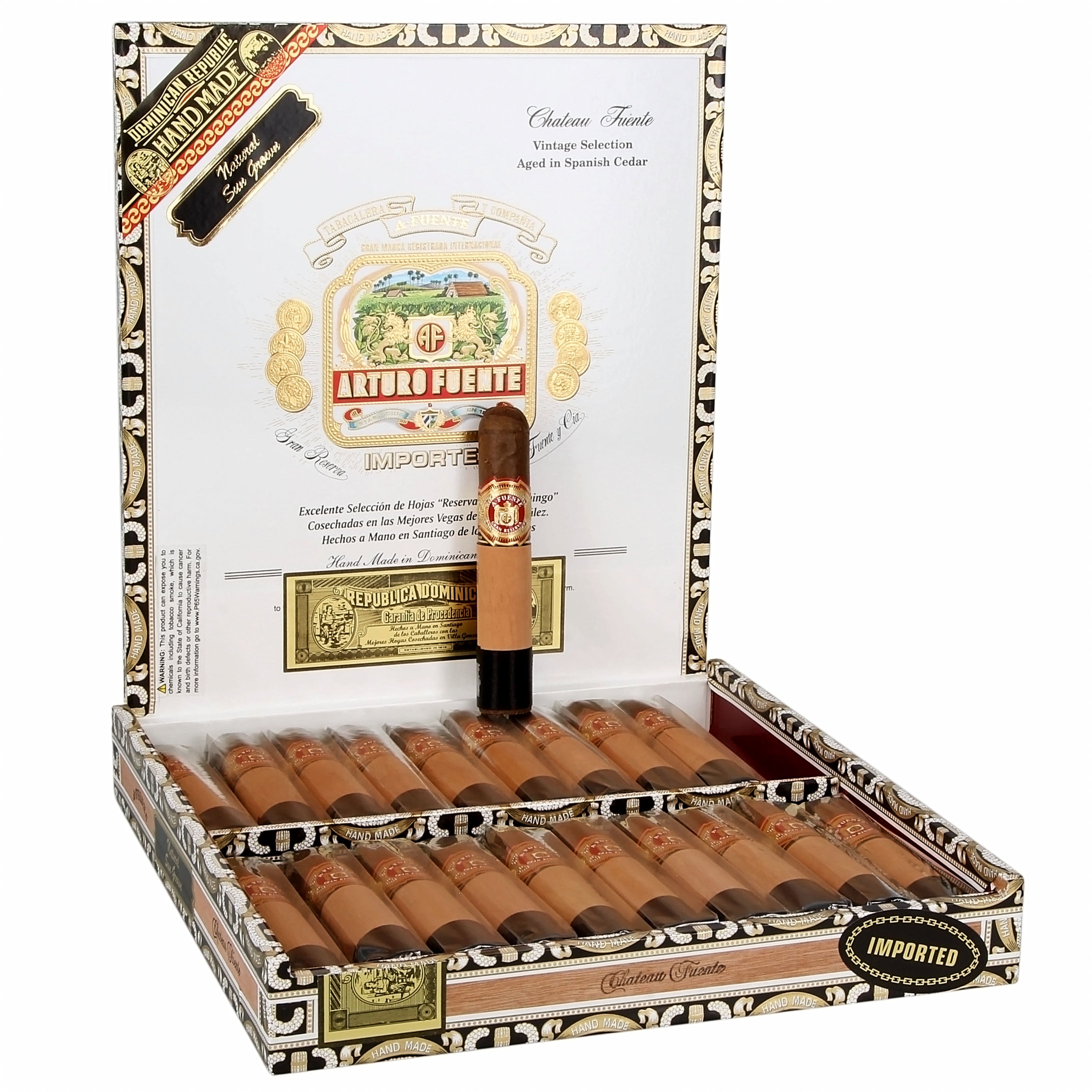 Arturo Fuente Sun Grown Chateau Fuente – Zeus Cigars